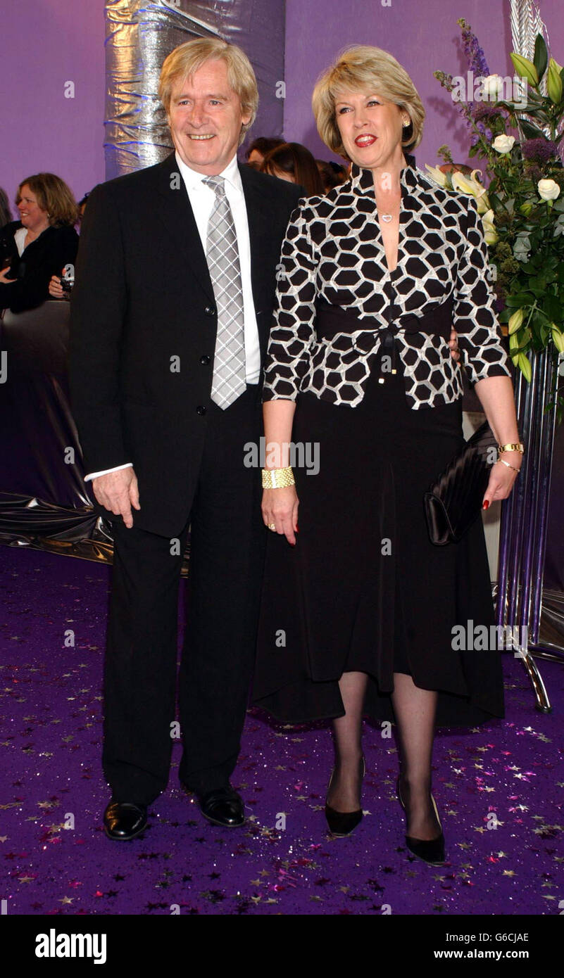 Coronation Street actor William Roache and wife Sara arrive for the ...