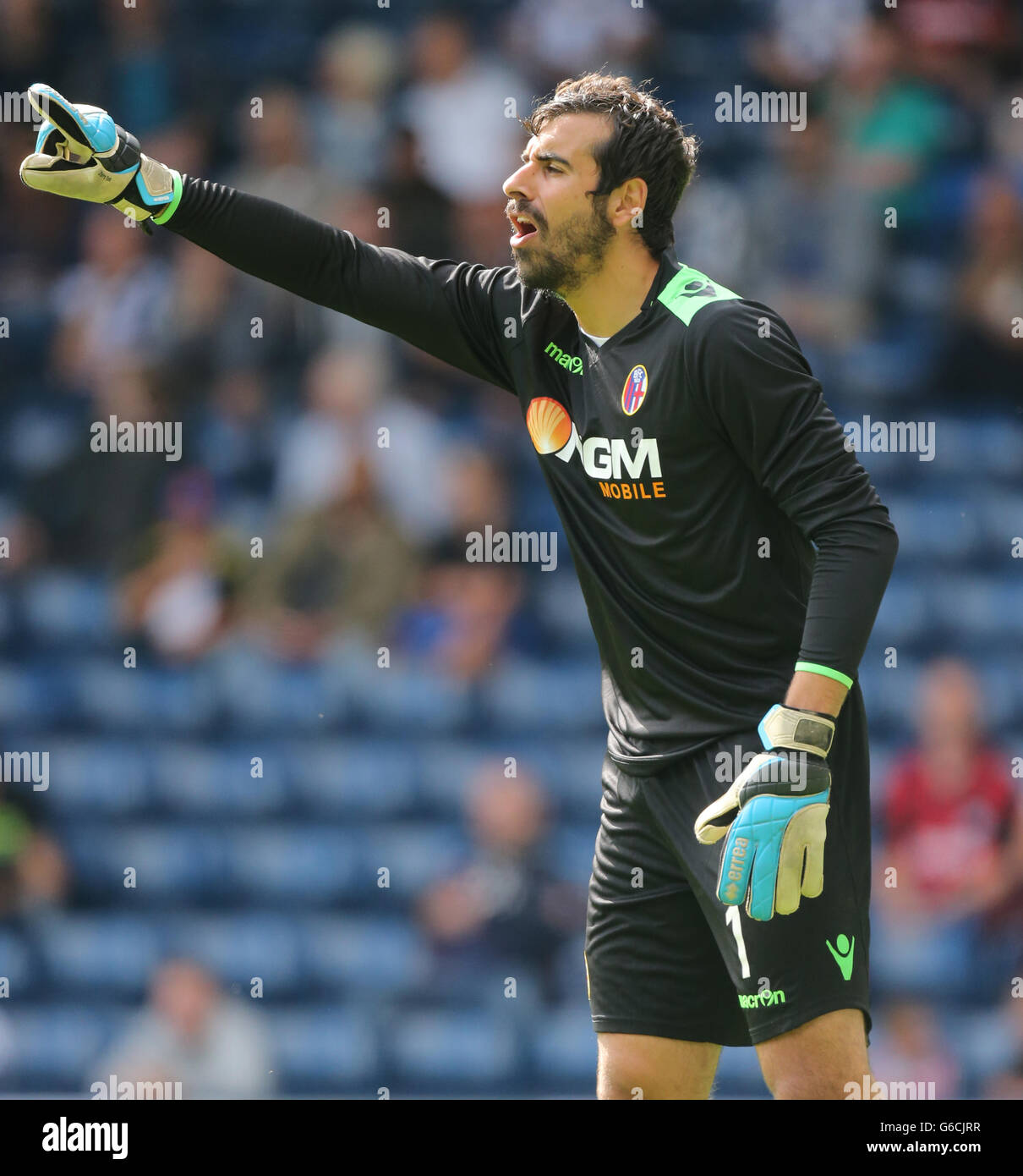 Bologna goalkeeper gianluca curci hi-res stock photography and images ...