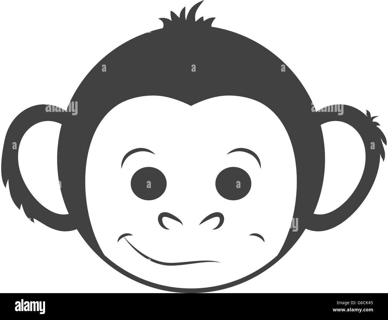 monkey icon. Animal design. Vector graphic Stock Vector Image & Art - Alamy