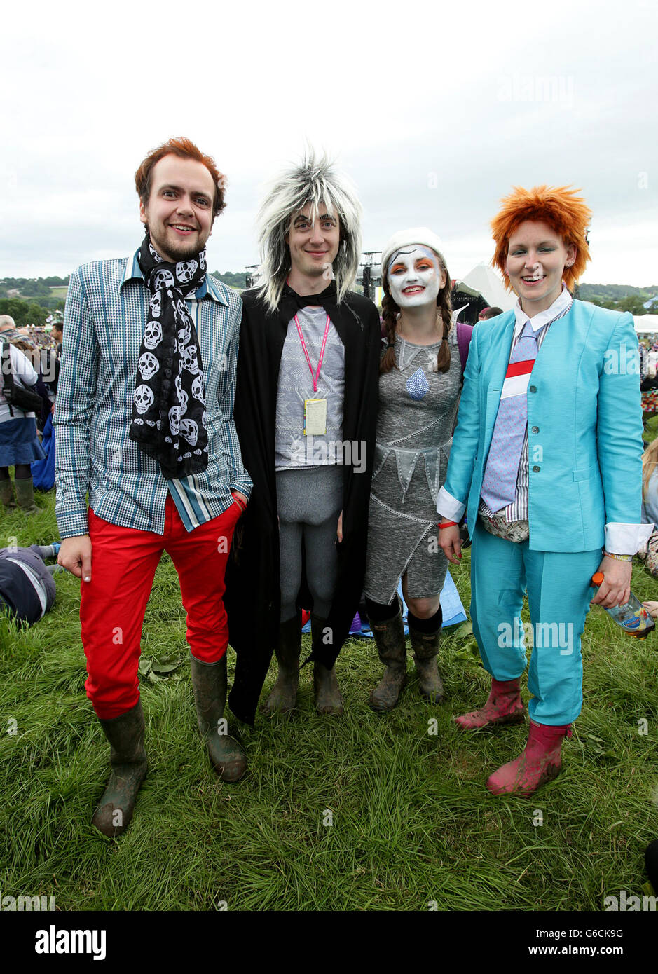 (Left to right) Tom Hammersley, David Hartley, Hannah Brookfield and ...