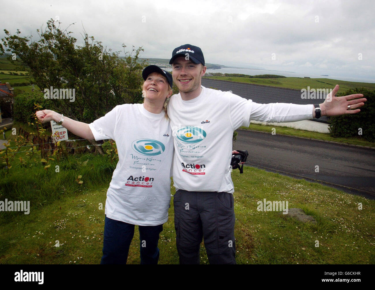 Ronan keating sister linda keating hi-res stock photography and images ...