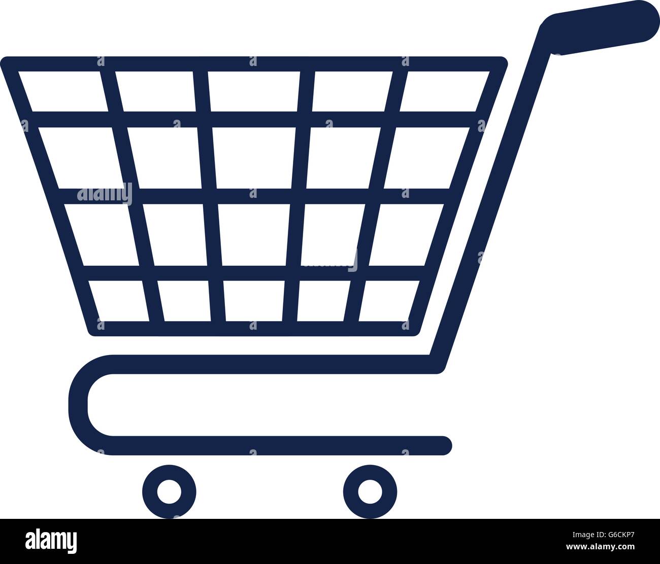 Shopping cart icon. Shopping design. Vector graphic Stock Vector Image ...