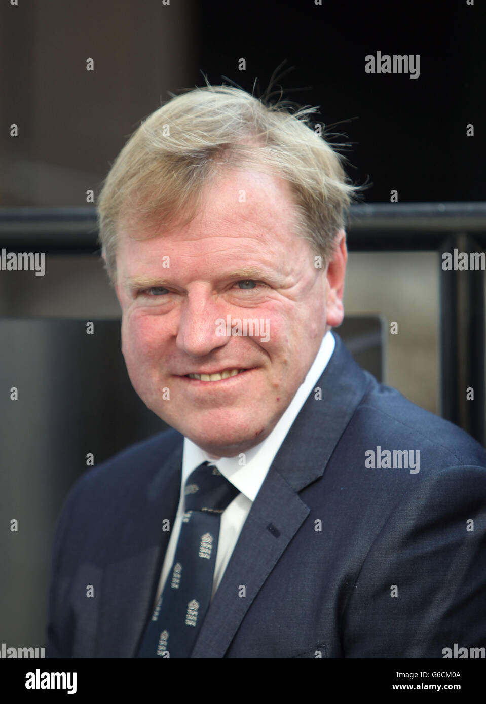 Hugh Morris during a photocall at the Grange City Hotel after it was ...