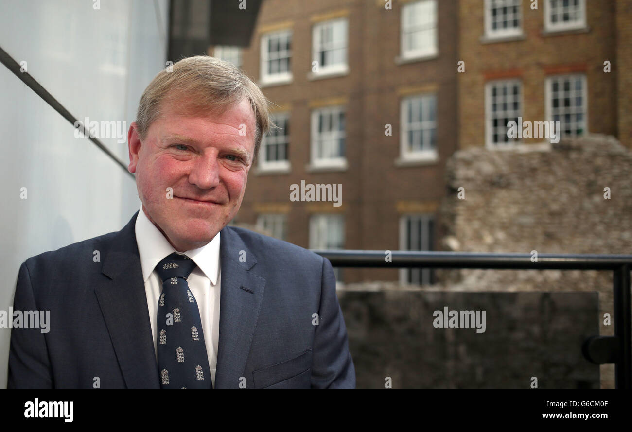 Hugh Morris during a photocall at the Grange City Hotel after it was ...