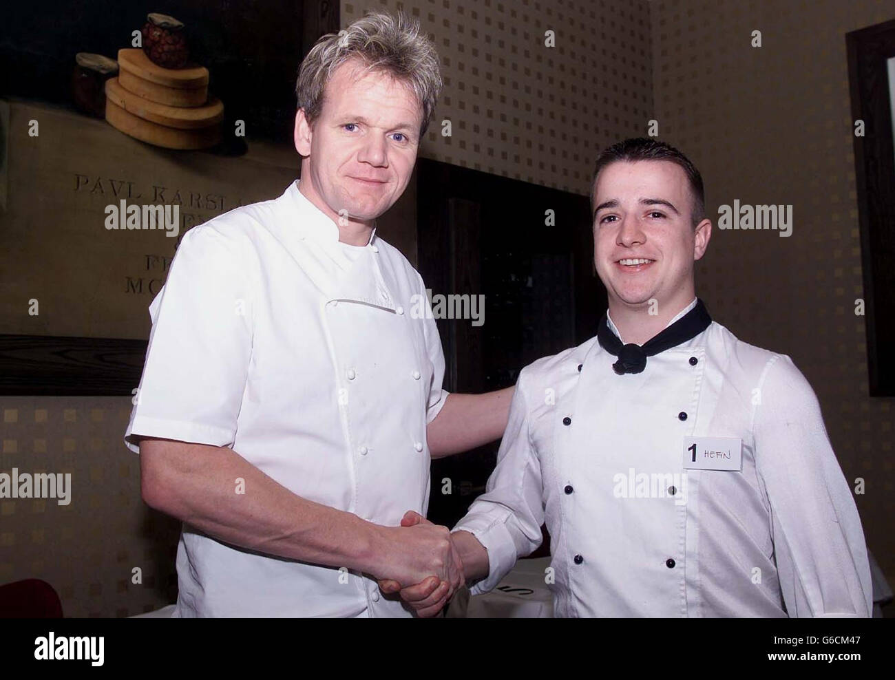 Gordon ramsay scholar college title 2003 hi-res stock photography and ...