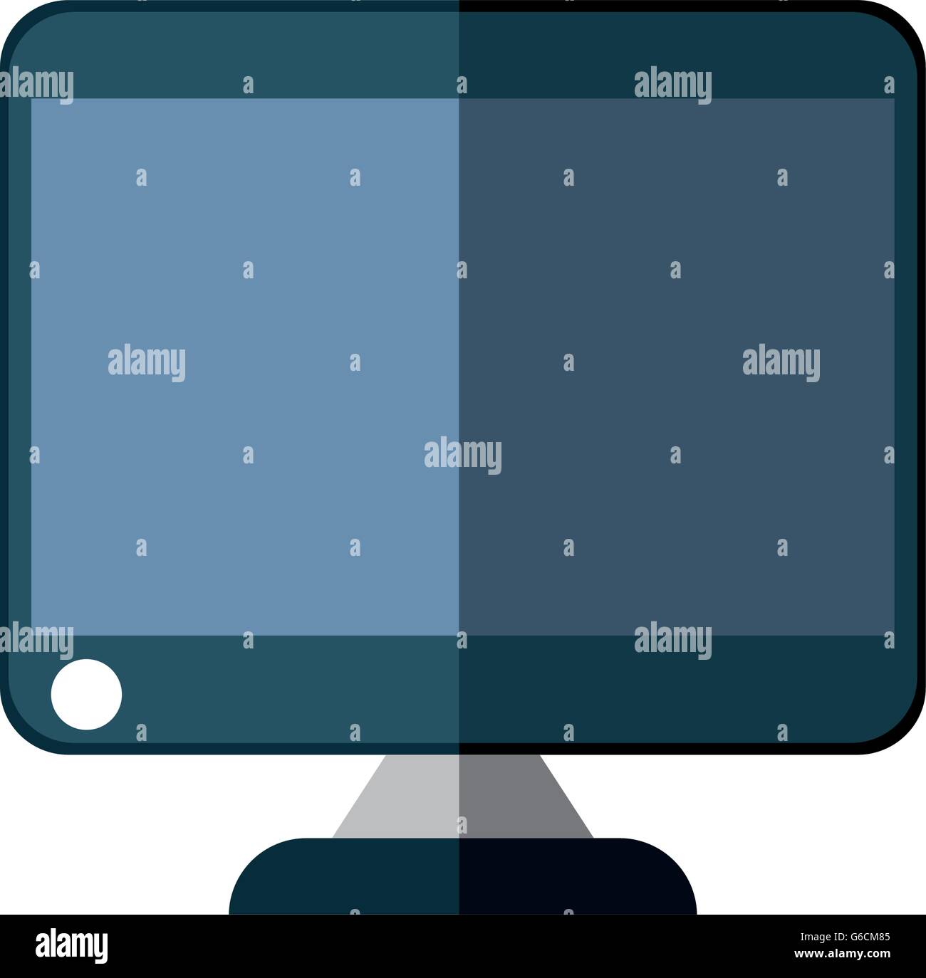 Computer icon. Technology design. vector graphic Stock Vector Image ...