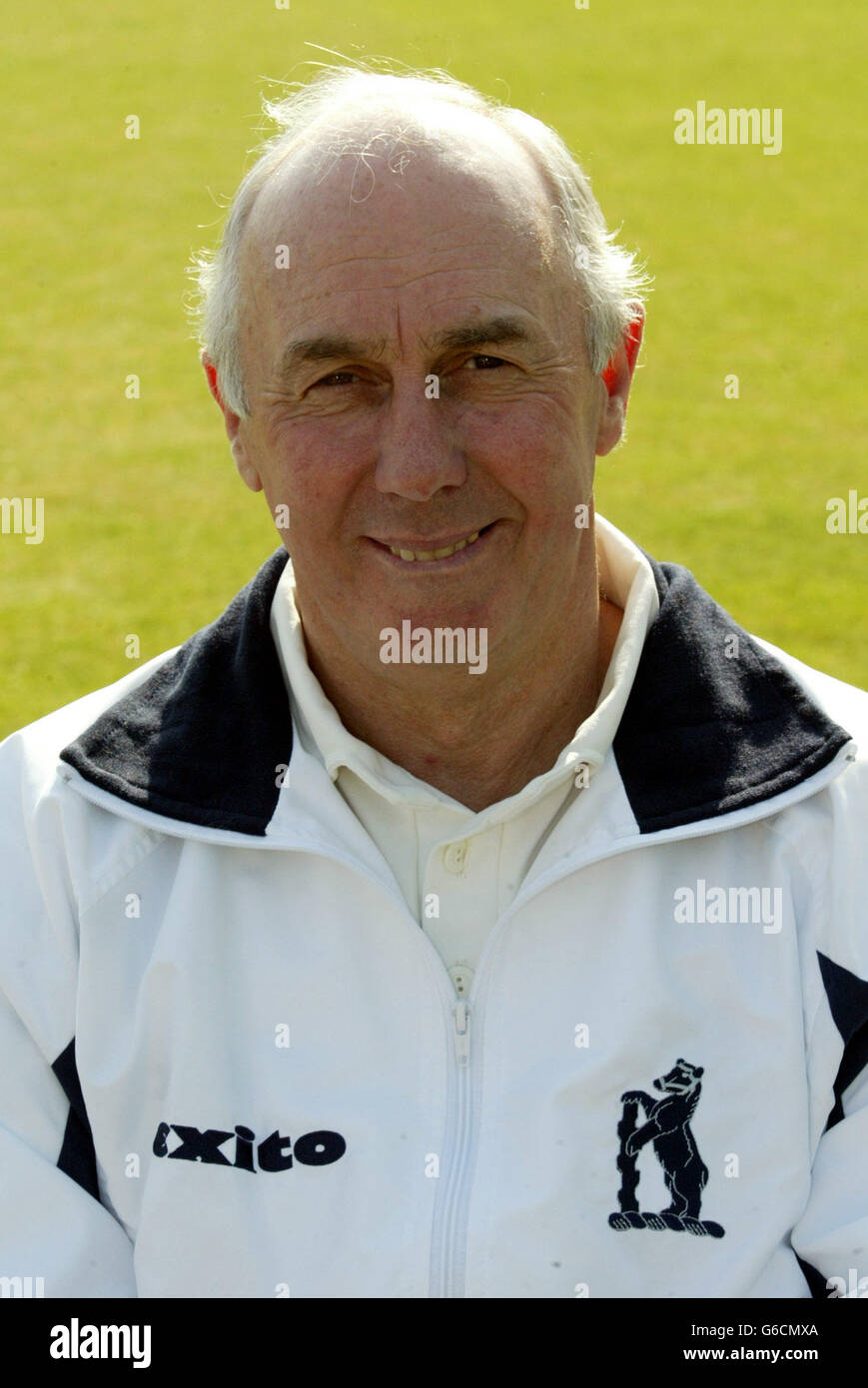 Neal Abberley- Warwickshire Cricket Stock Photo - Alamy