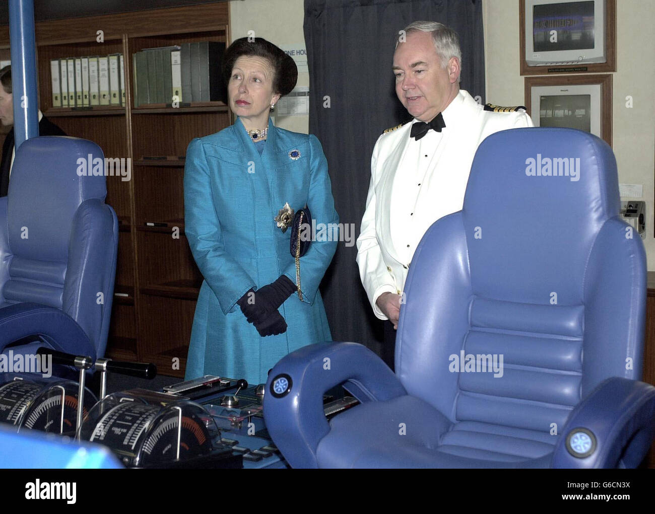 Princess Royal - P&O ships naming Stock Photo - Alamy