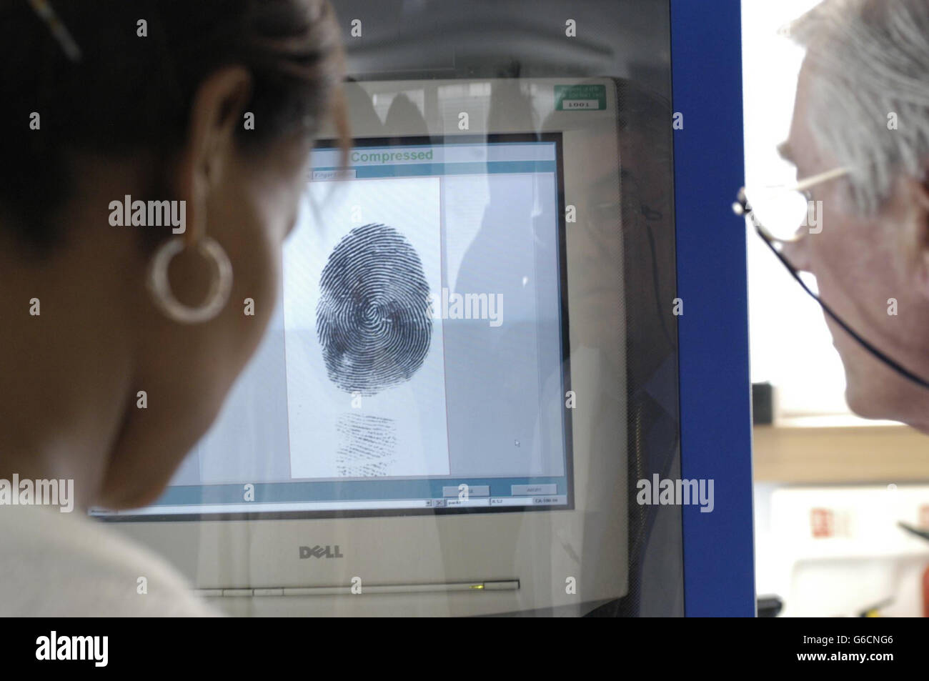 Asylum registration cards which are being processed hi-res stock ...