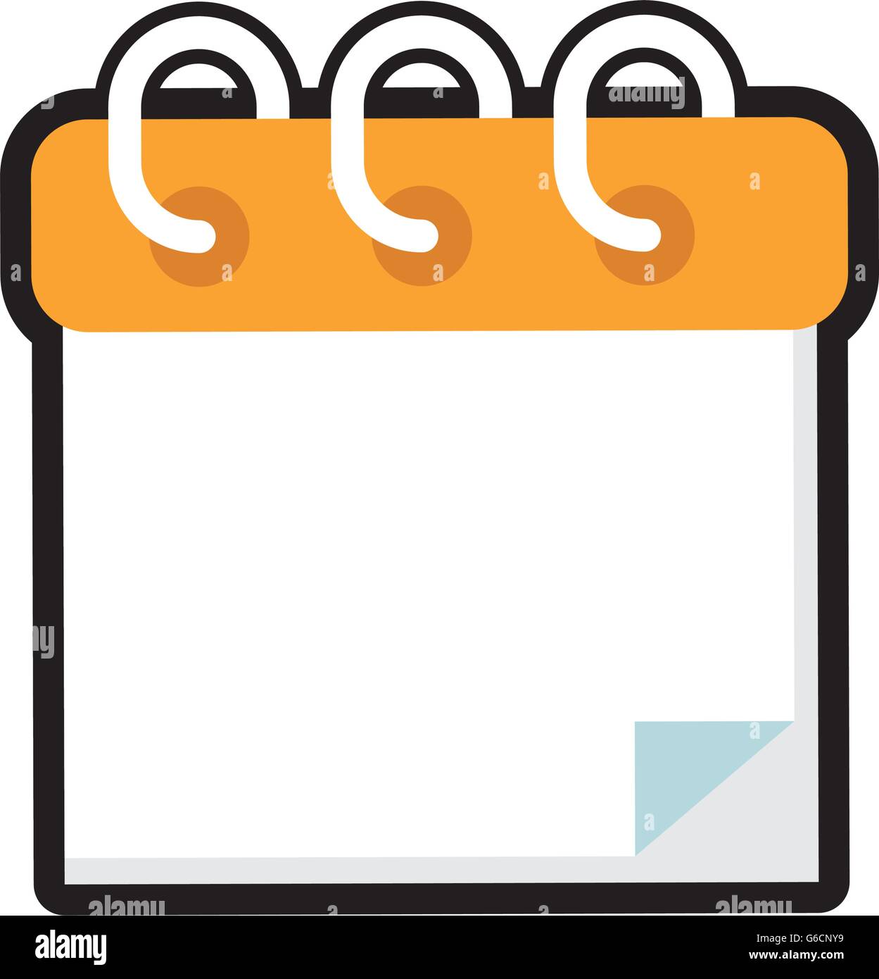 Calendar icon. Planner design. vector graphic Stock Vector Image & Art ...
