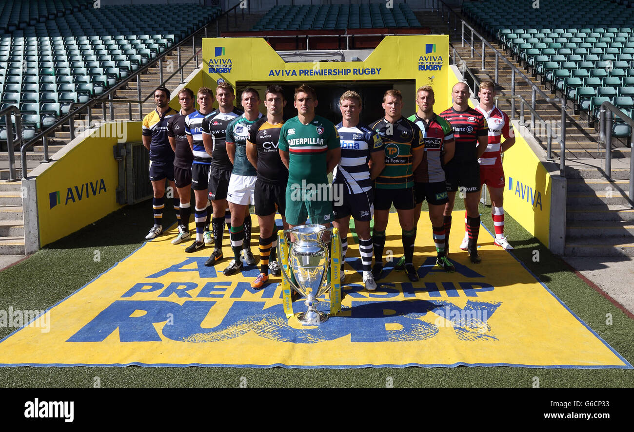 Team captains left to right worcester warriors jonathan thomas hi-res ...