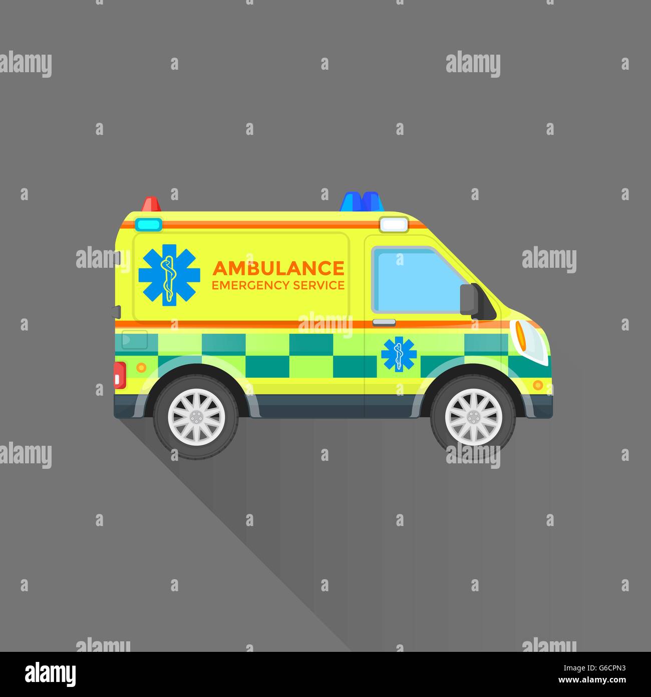 Vehicle ambulance Stock Vector Images - Alamy