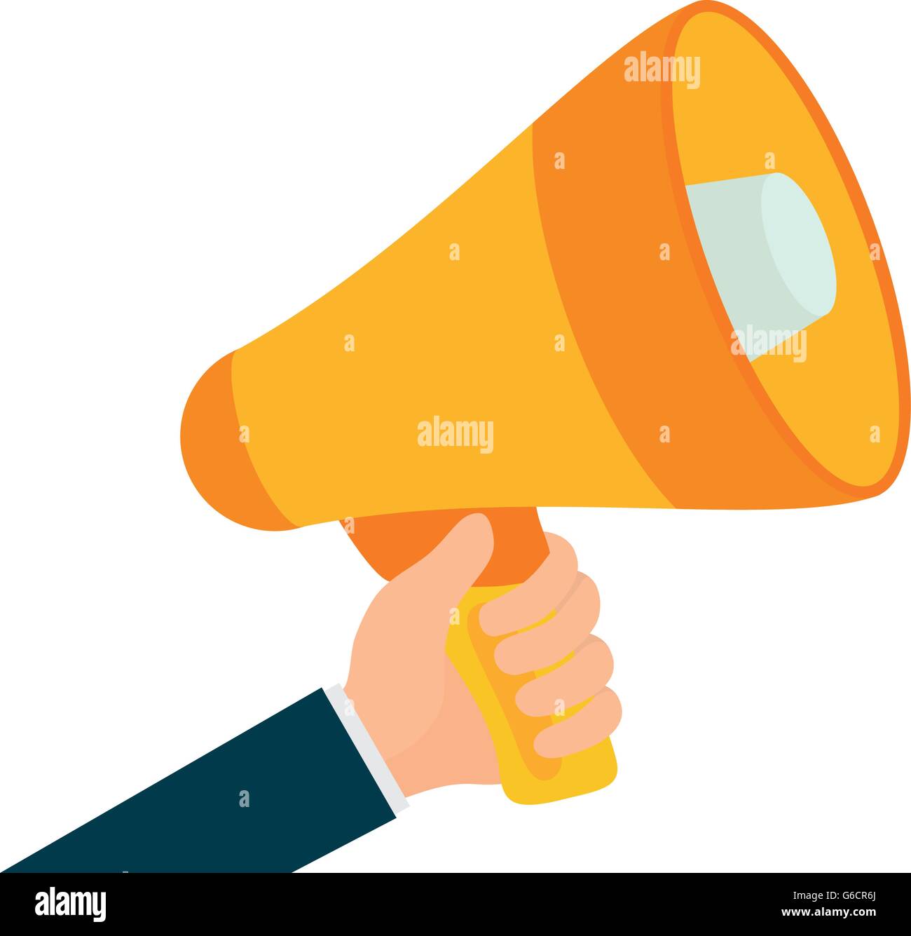Megaphone icon. Communication design. vector graphic Stock Vector Image ...