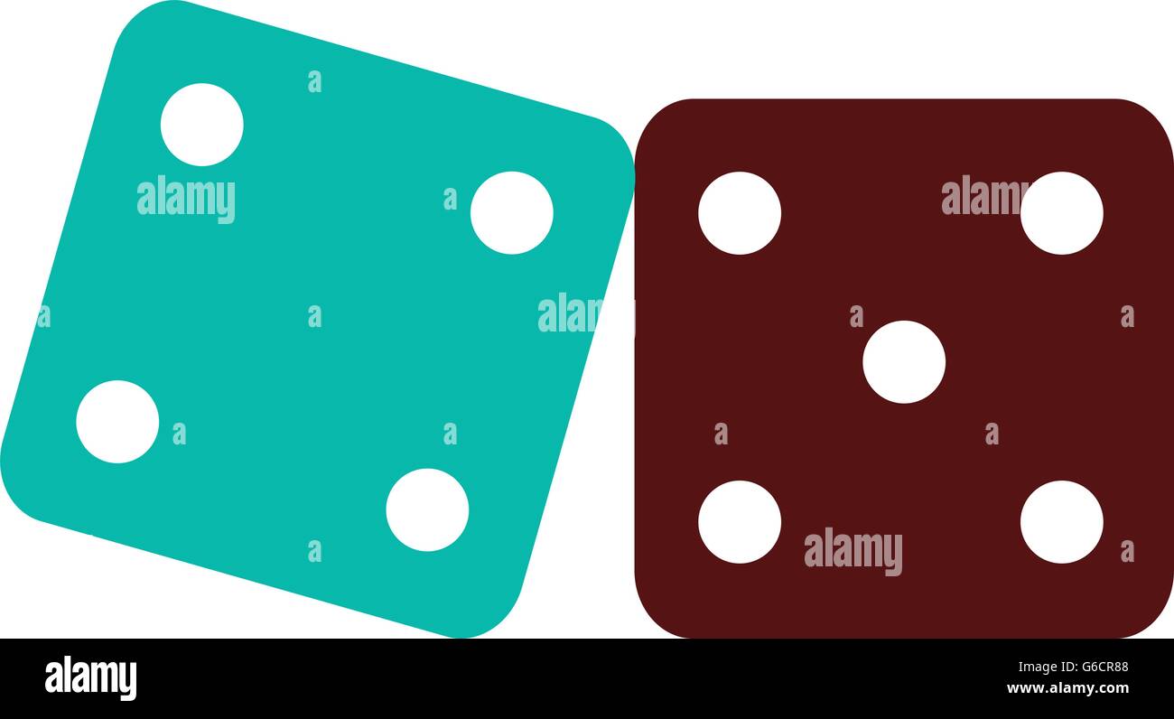 pair of dice icon Stock Vector Image & Art - Alamy