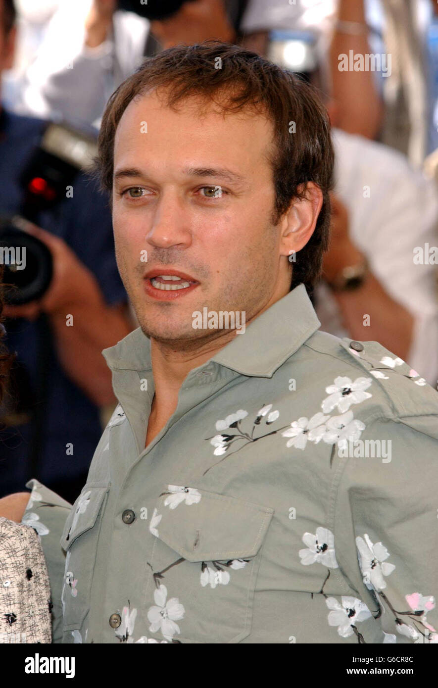 Actor vincent perez during a photocall for his new film hi-res stock ...