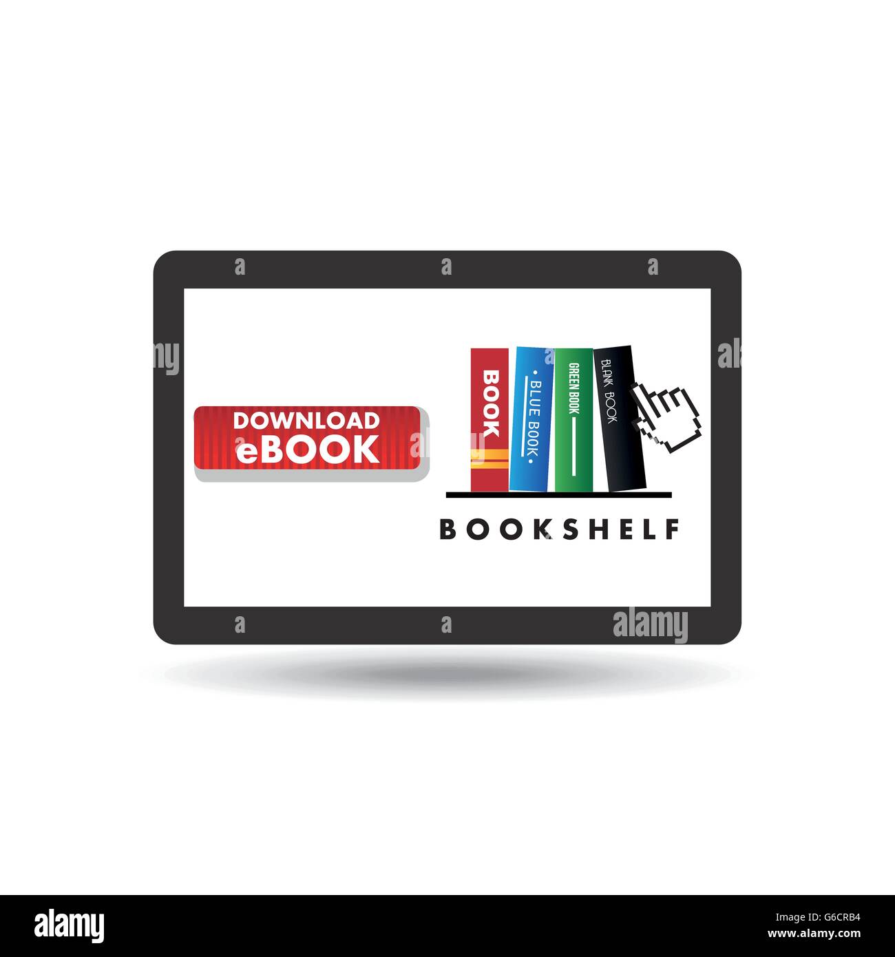 electronic book design Stock Vector Image & Art - Alamy