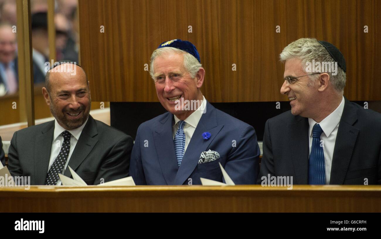 Chief Rabbi Ephraim Mirvis induction Stock Photo - Alamy