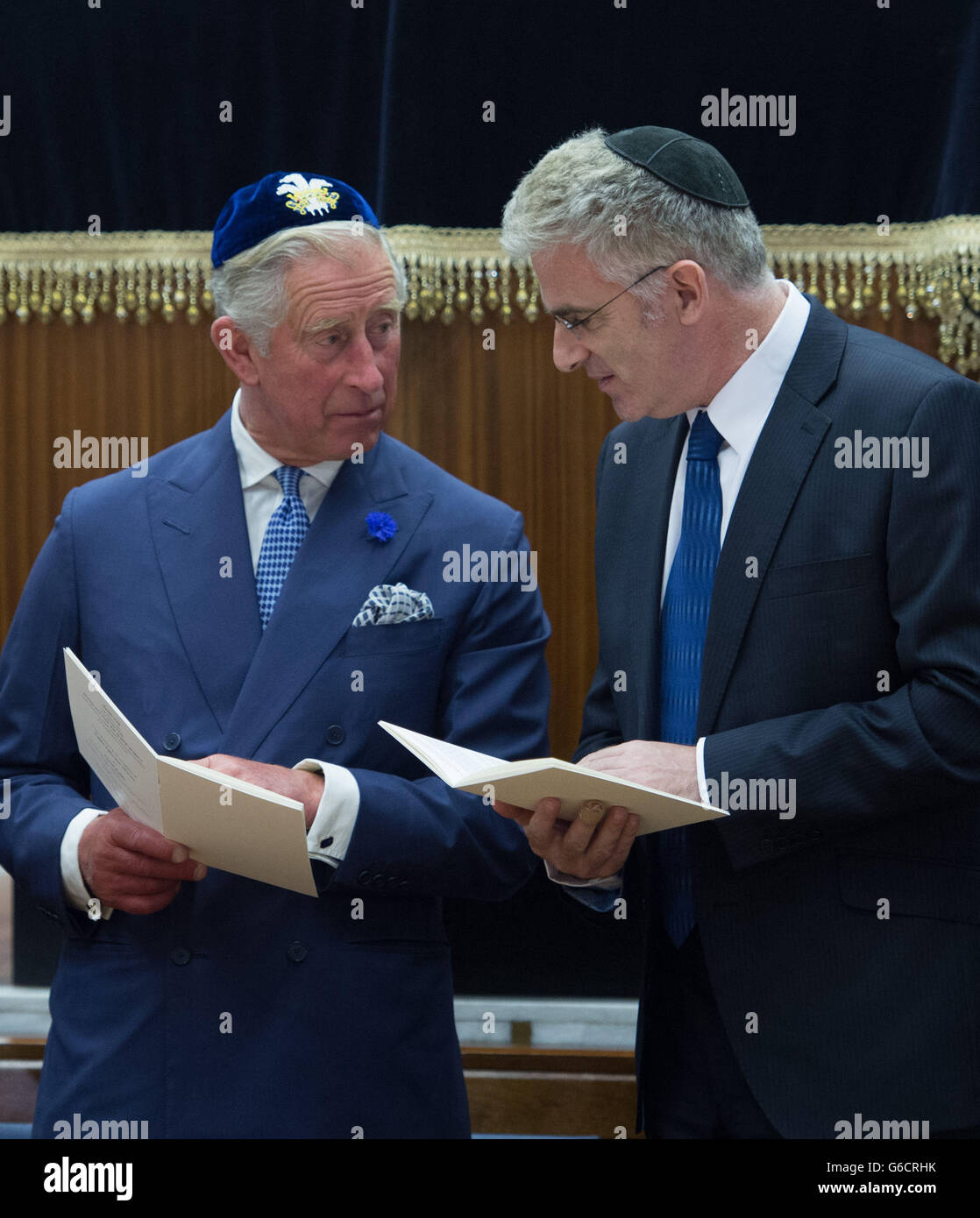 The Prince of Wales and the Israeli Ambassador Daniel Taub join Rabbis ...