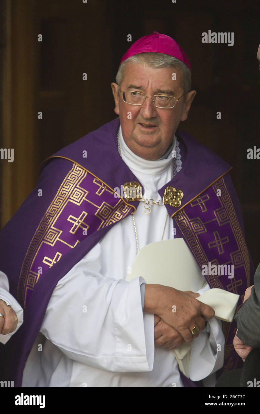 Archbishop of Dublin and Primate of Ireland outside the Church of the ...