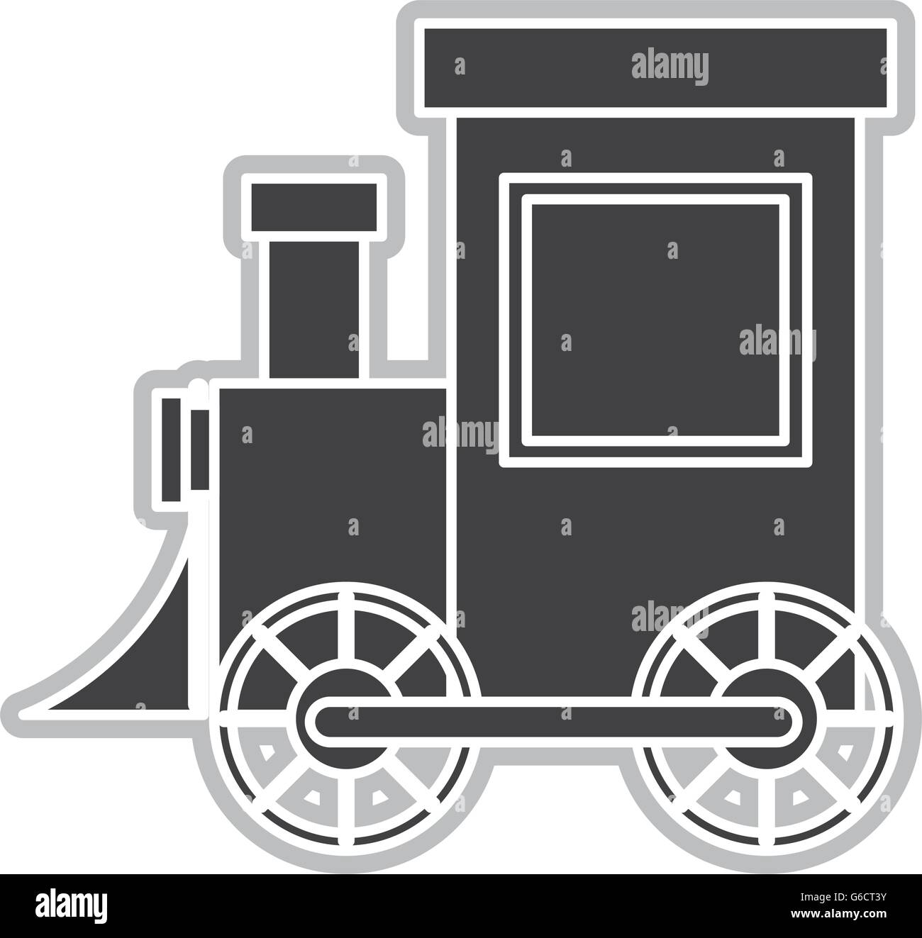 toy train icon Stock Vector Image & Art - Alamy