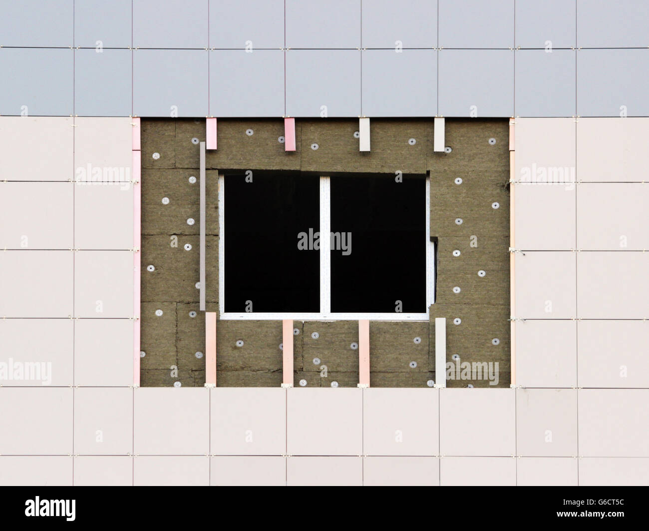 window in a newly built house Stock Photo - Alamy