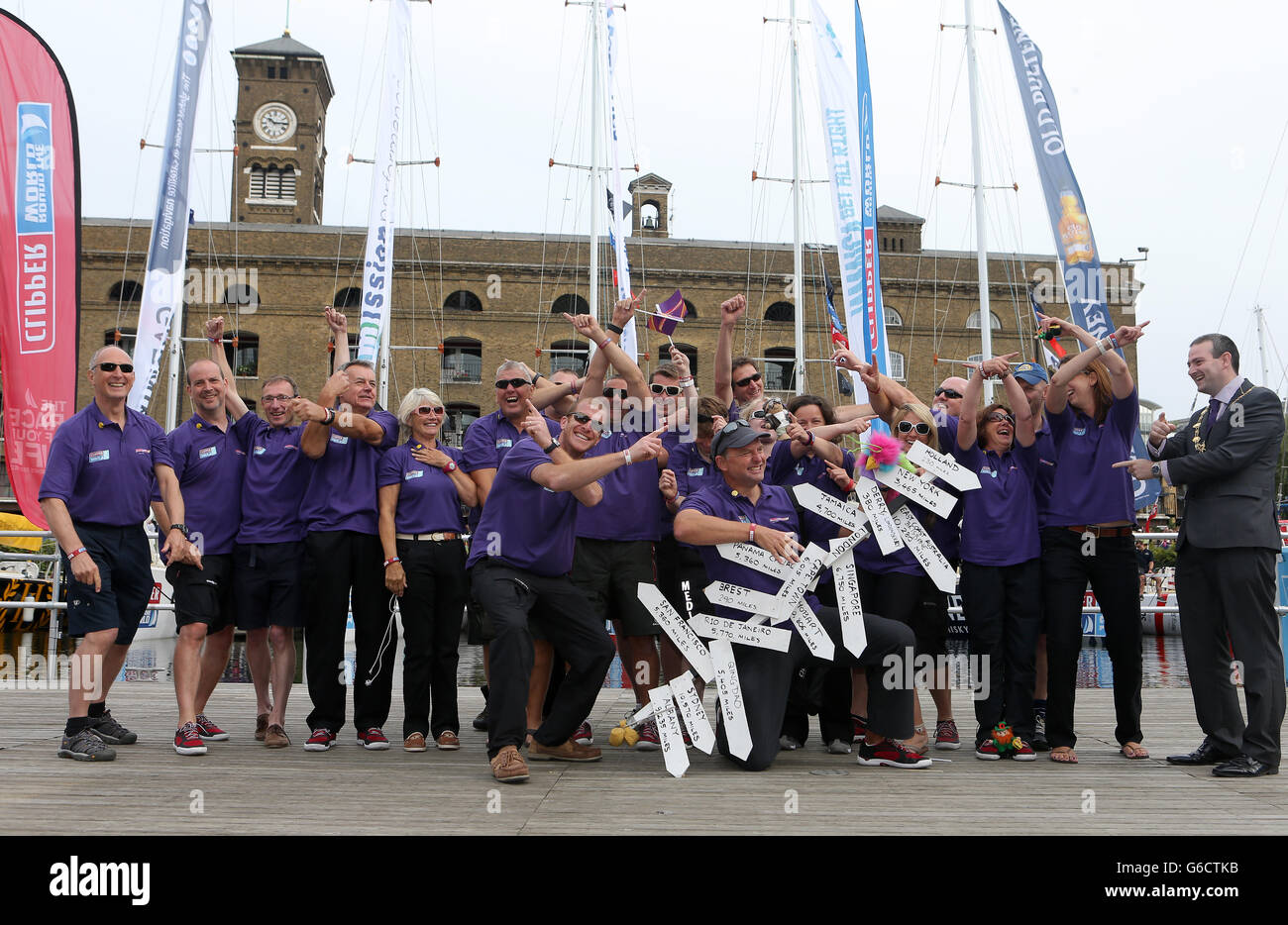 Sailing - Clipper Round the World Race - Start - London ...