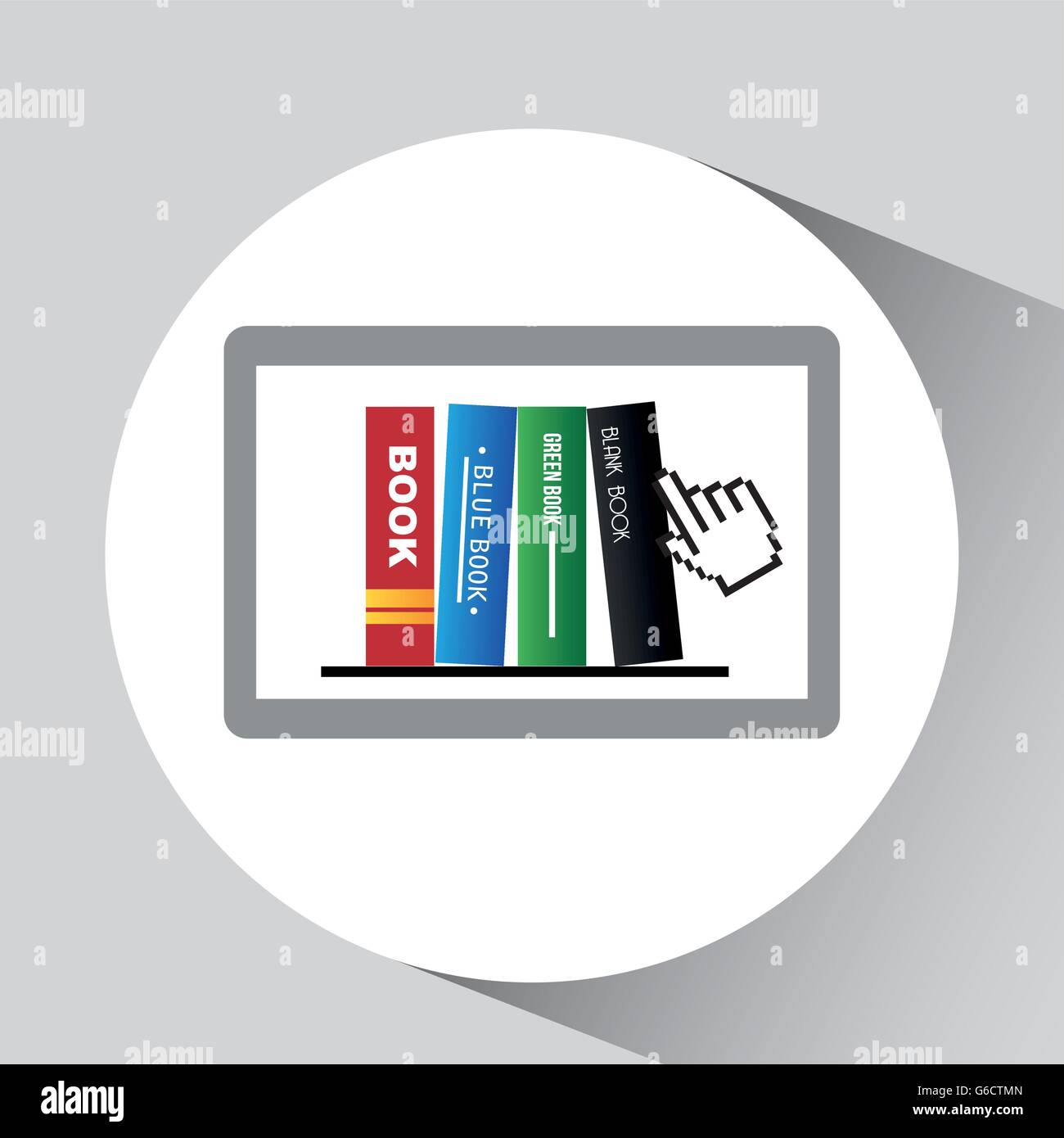 electronic book design Stock Vector Image & Art - Alamy