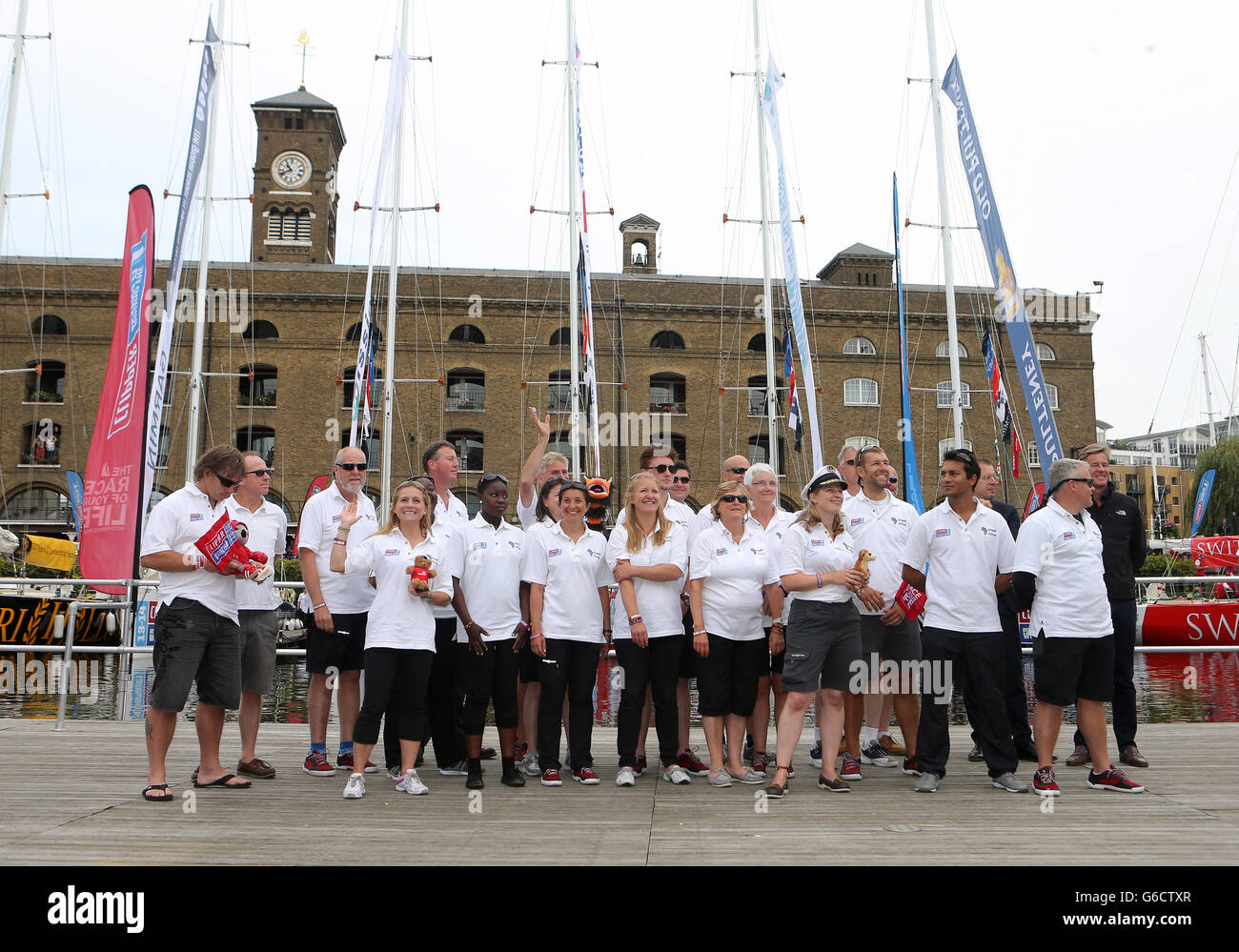 Sailing - Clipper Round the World Race - Start - London Stock Photo - Alamy