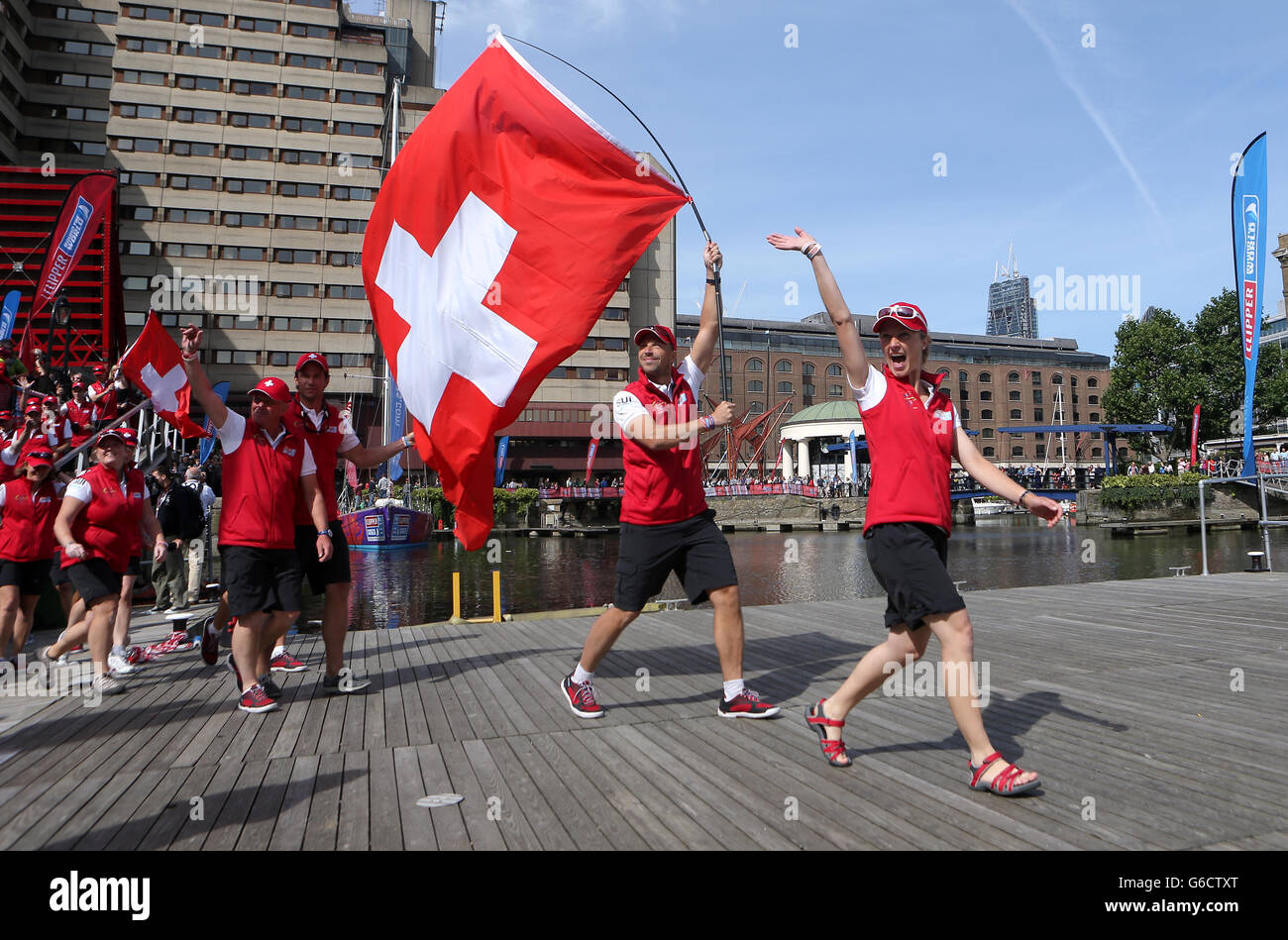 Sailing - Clipper Round the World Race - Start - London Stock Photo - Alamy