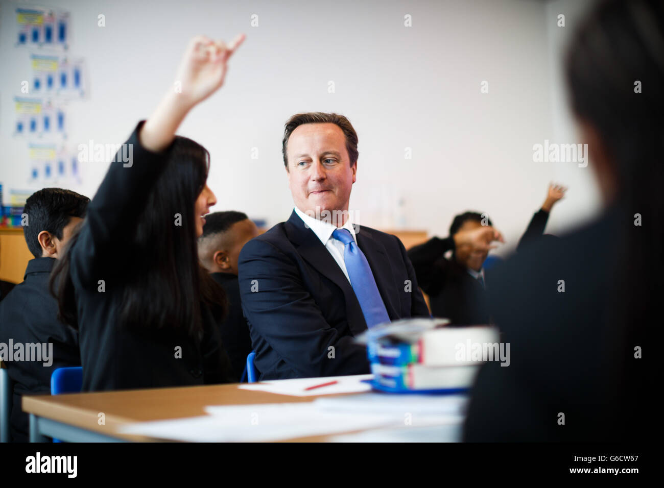 Perry Beeches III Free School opening Stock Photo - Alamy