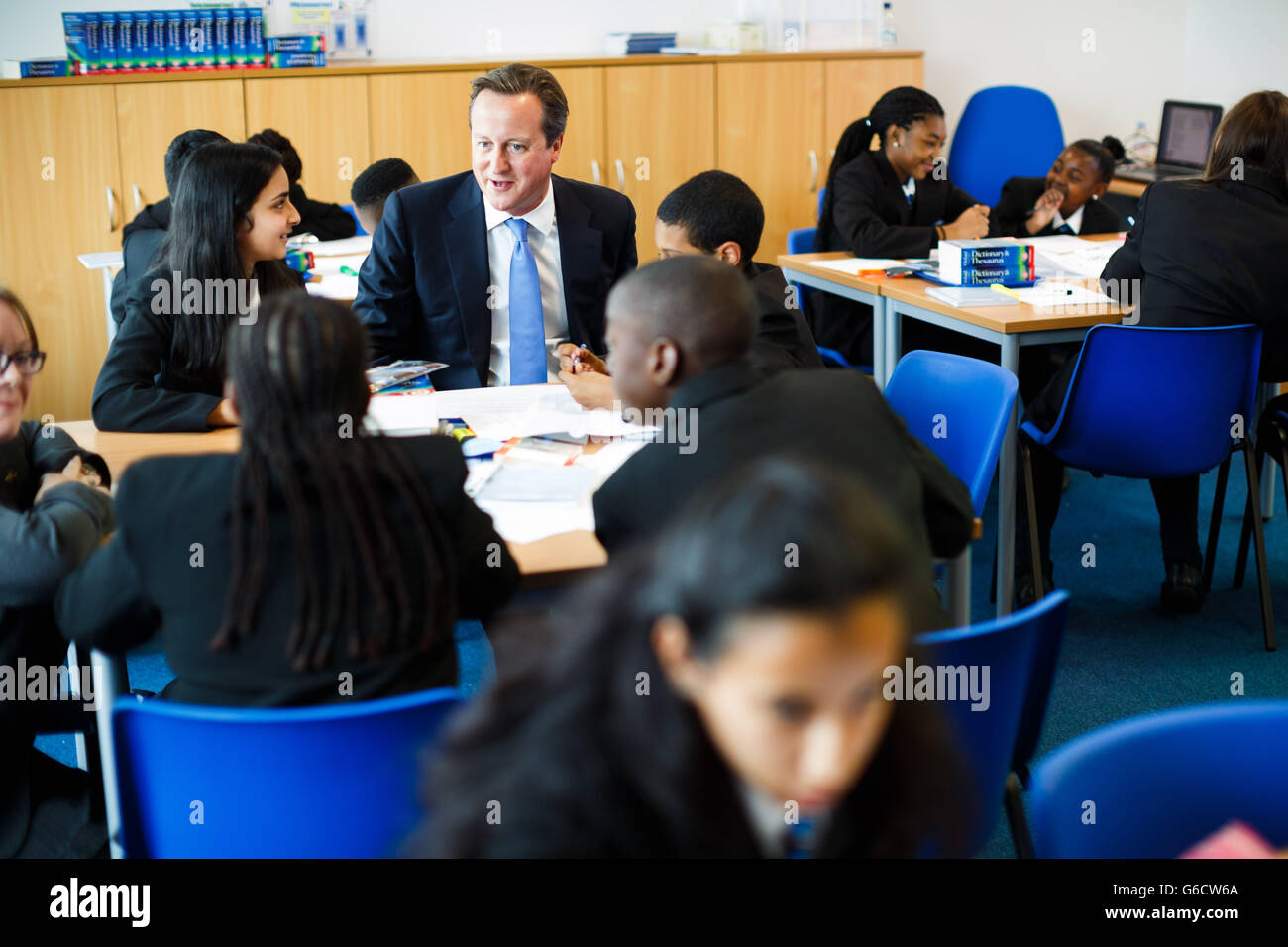 Perry Beeches III Free School opening Stock Photo - Alamy