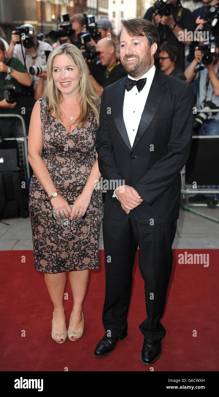 Victoria Coren and David Mitchell attend the GQ Men of the Year Awards ...