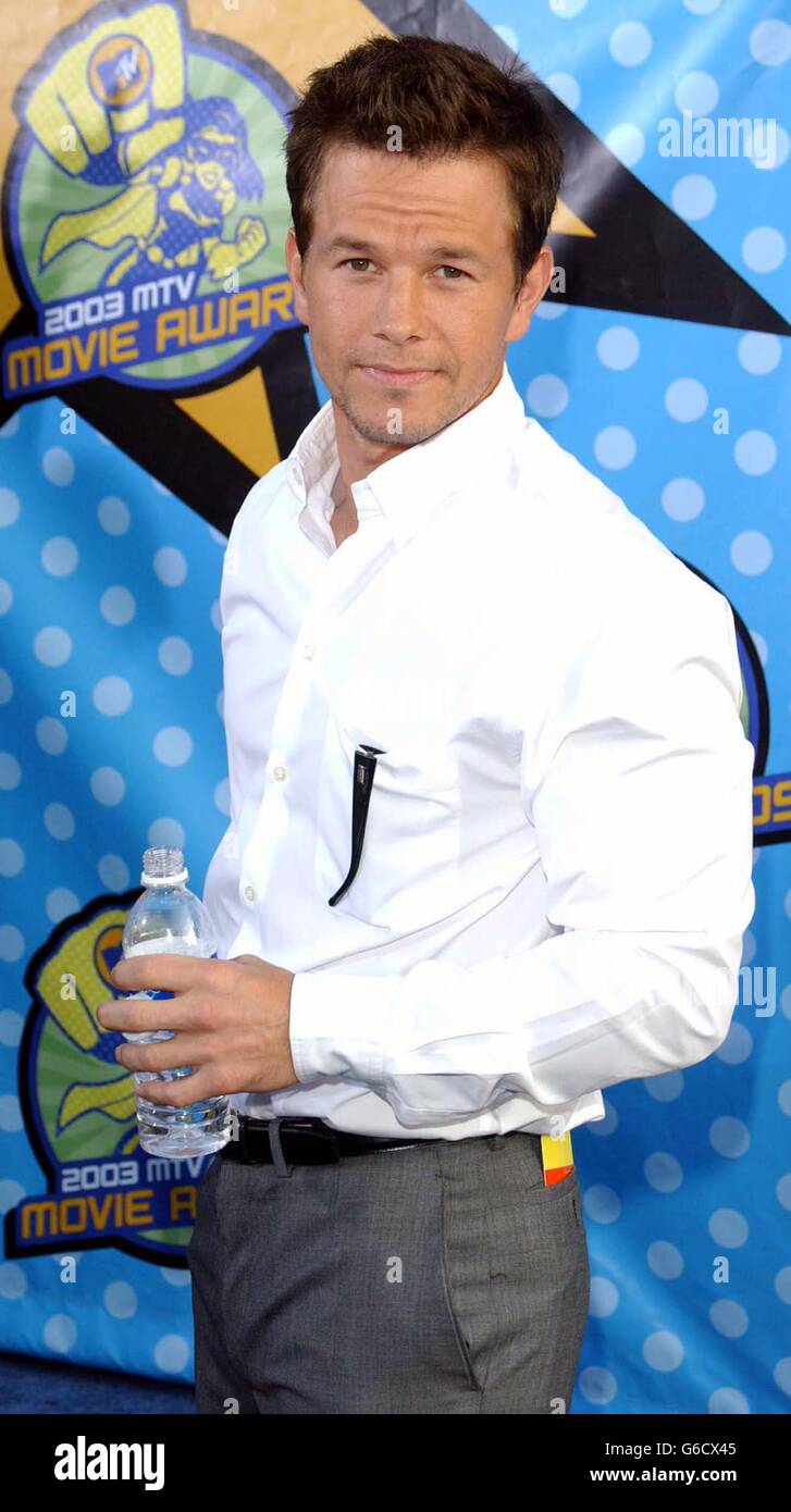 Actor Mark Wahlberg arriving at The Shrine Auditorium, Los Angeles for ...