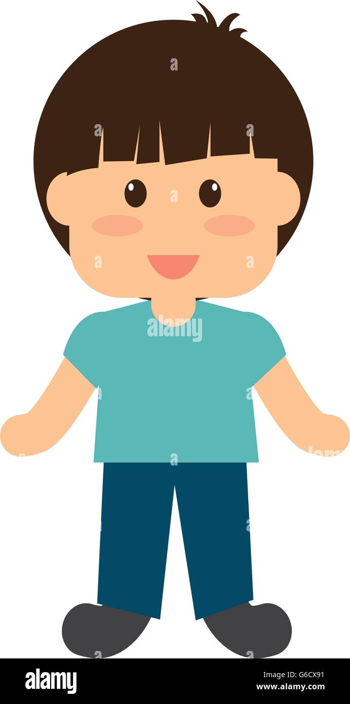 little boy icon. Kid design. vector graphic Stock Vector Image & Art ...