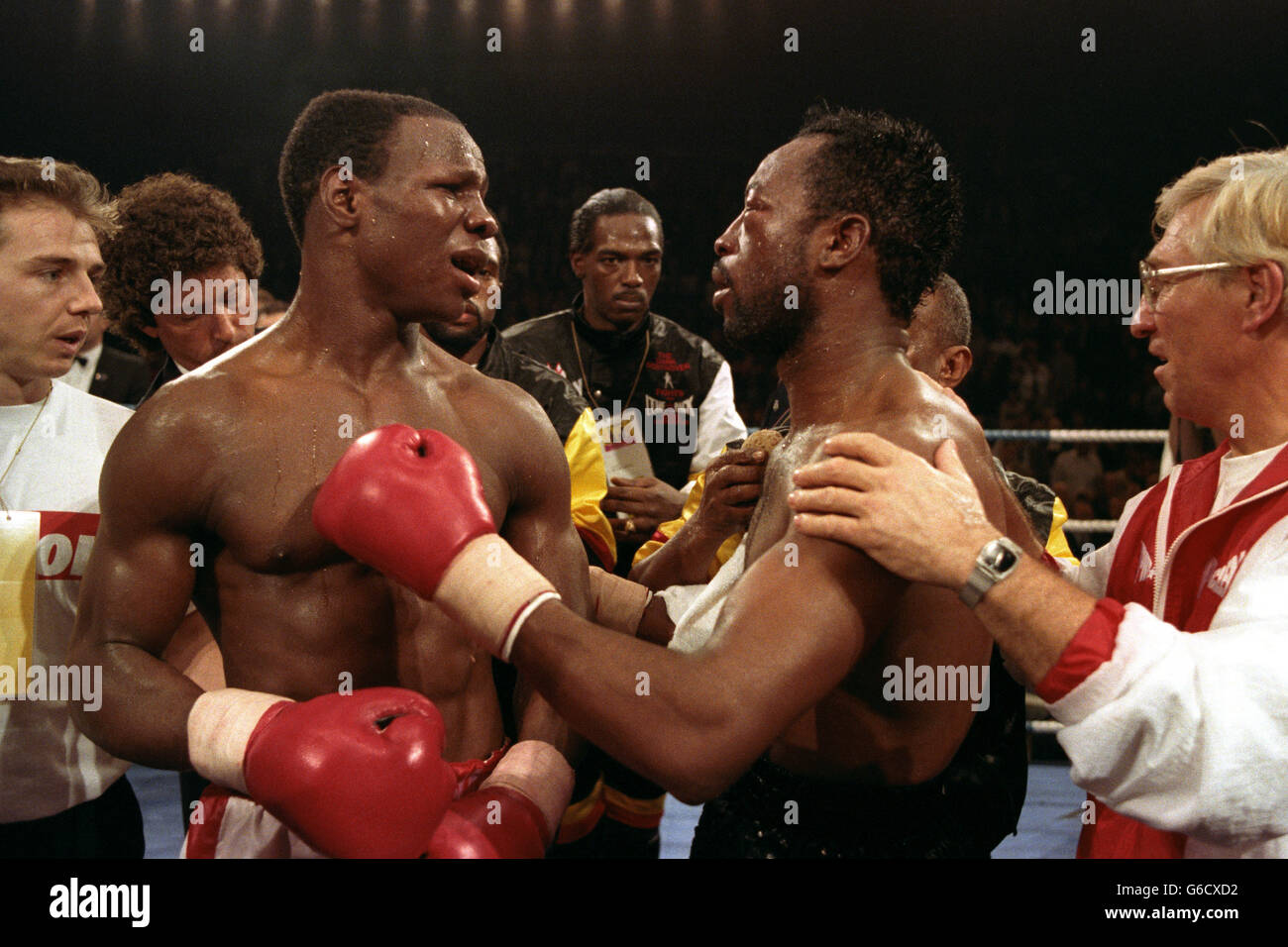 Nigel benn chris eubank birmingham hi-res stock photography and images ...