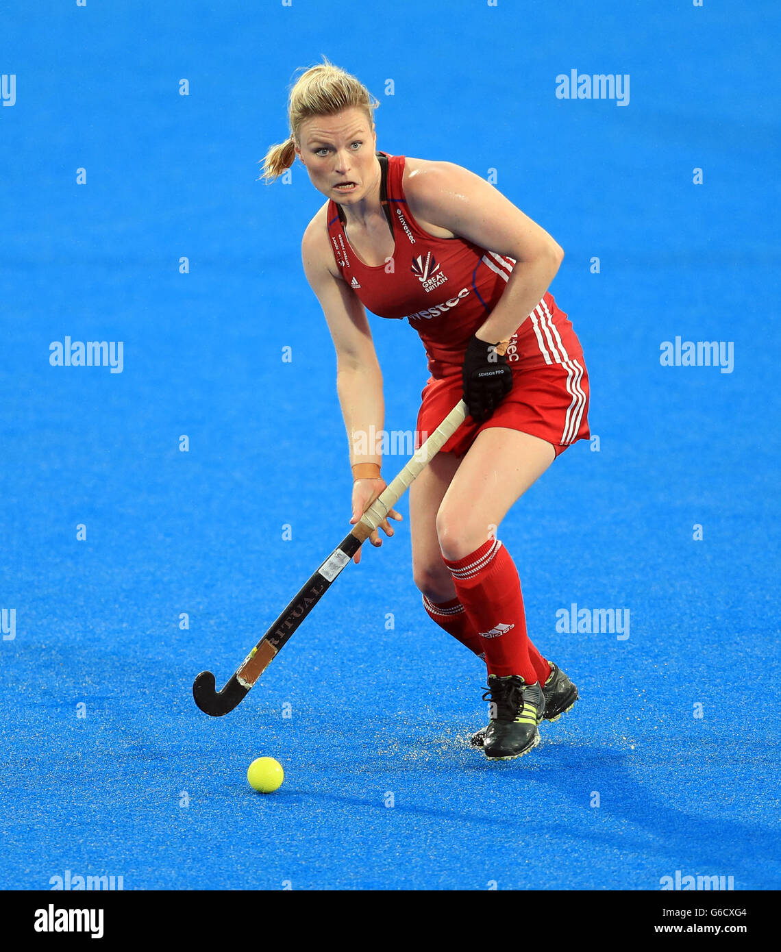 Great Britain's Susannah Townsend during day four of the FIH Women's ...