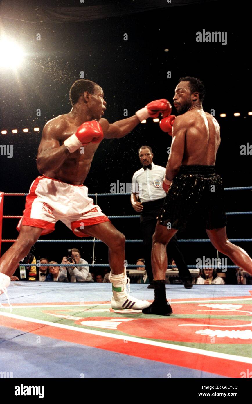 Nigel benn chris eubank birmingham hi-res stock photography and images ...