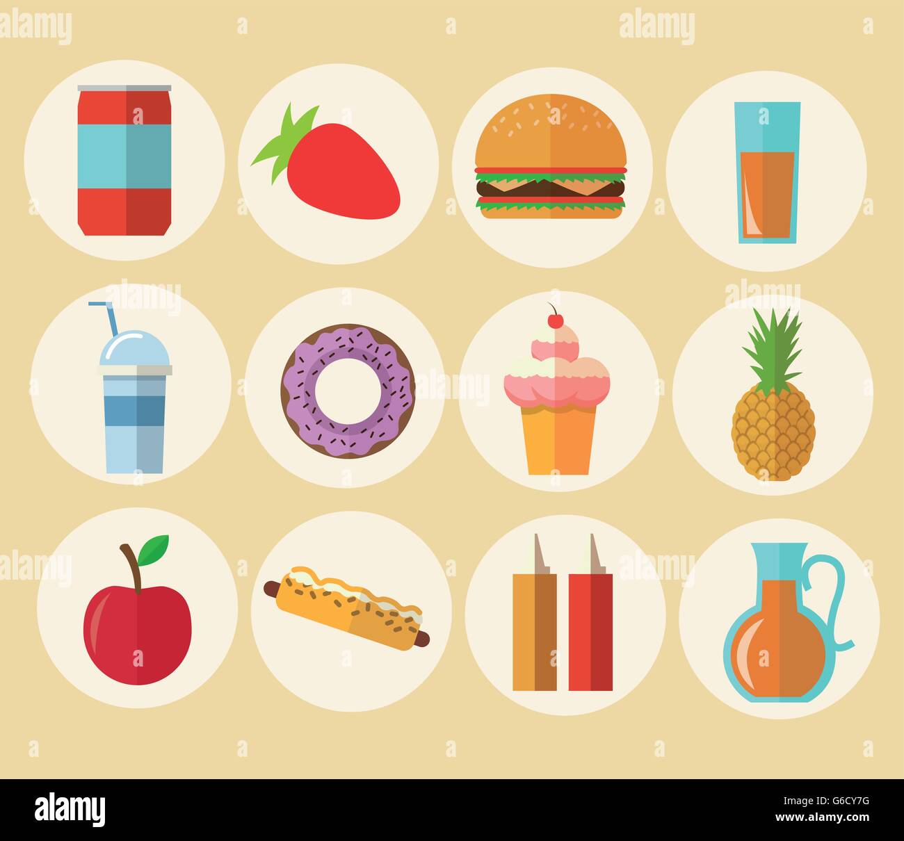 Delicius food. Food icon set icon. Menu concept. graphic vector Stock ...