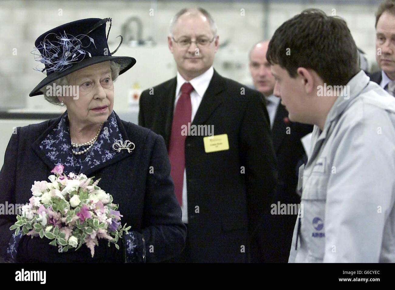 Queen Elizabeth II meets Deeside College student aircraft apprentice ...