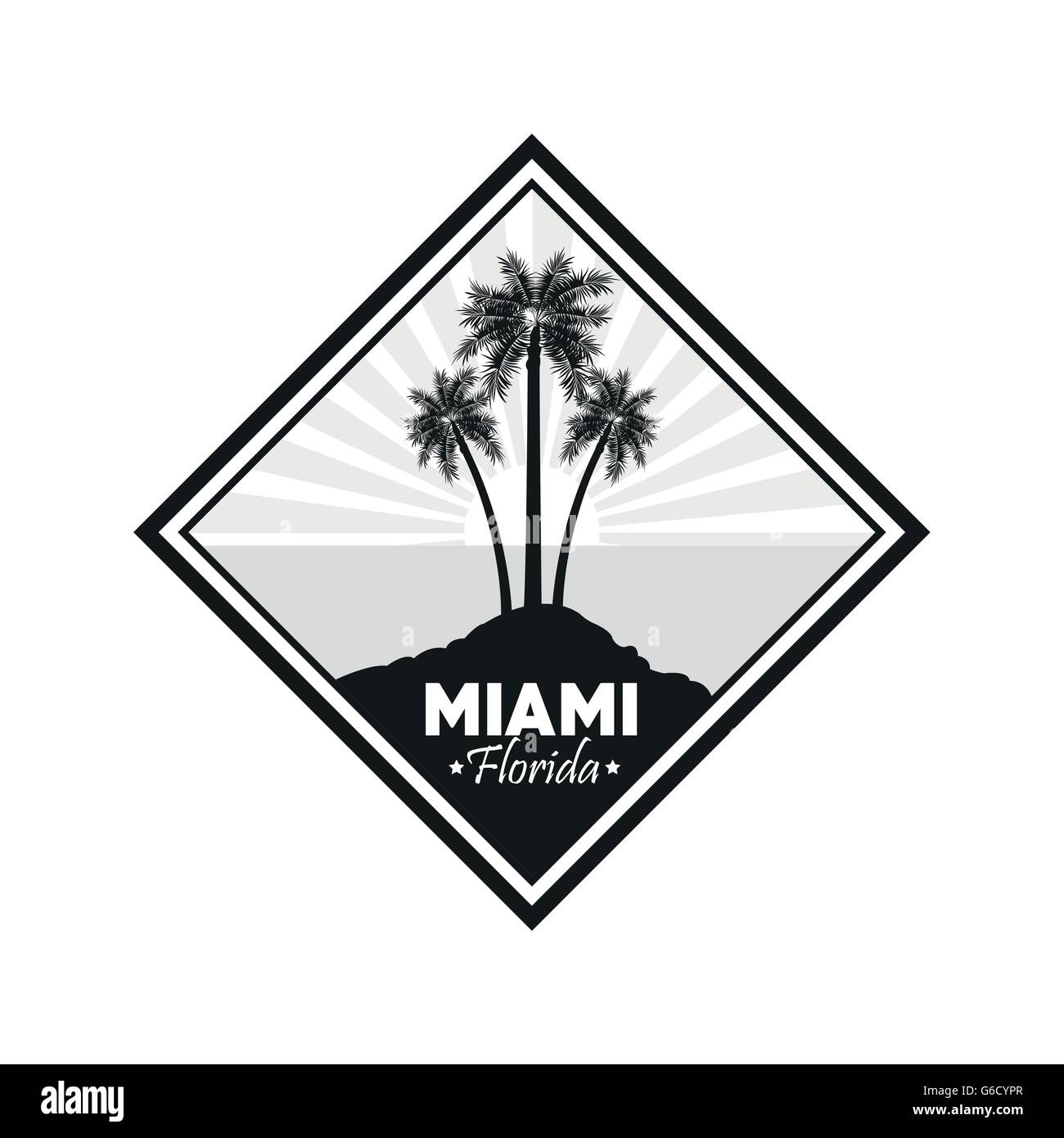 Miami recreational Stock Vector Images - Alamy