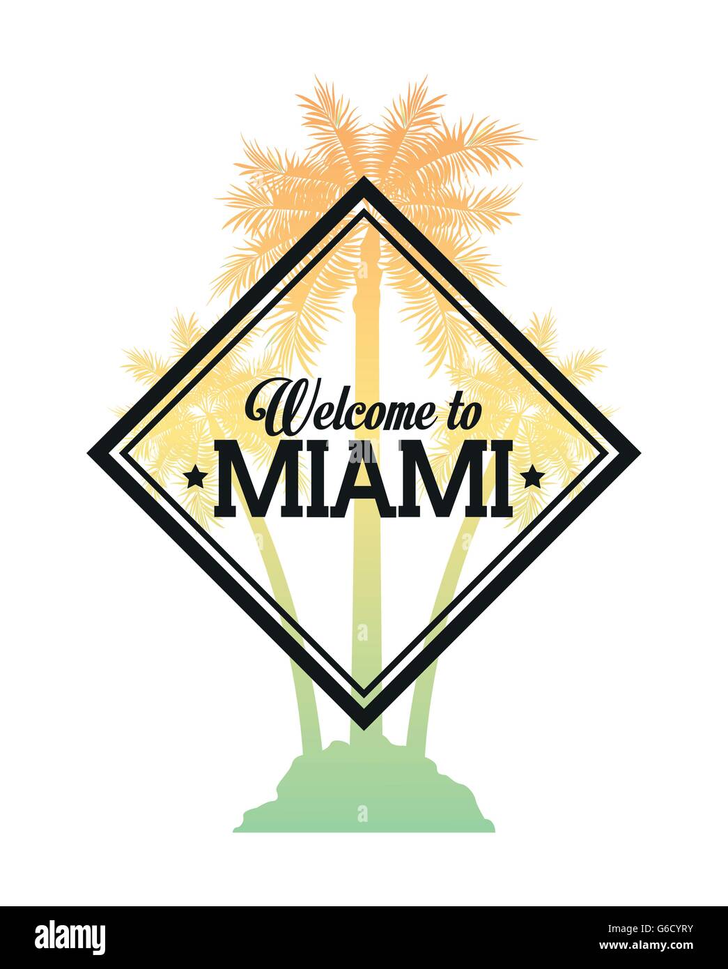 Miami recreational Stock Vector Images - Alamy