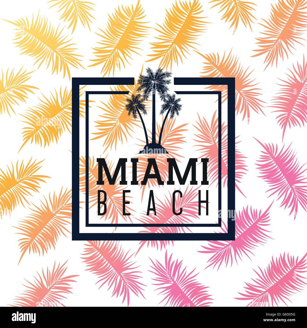 Miami recreational Stock Vector Images - Alamy