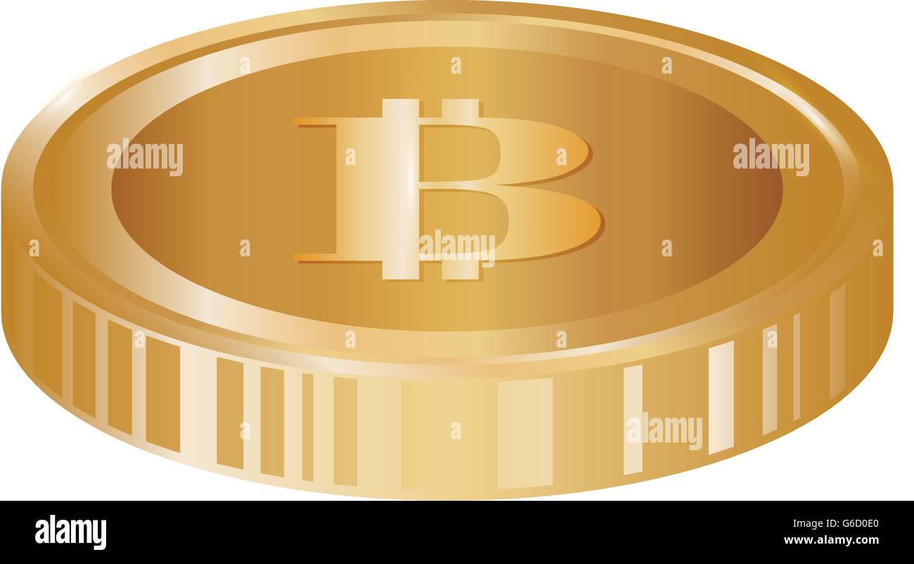 Coin icon. Bitcoin design. vector graphic Stock Vector Image & Art - Alamy