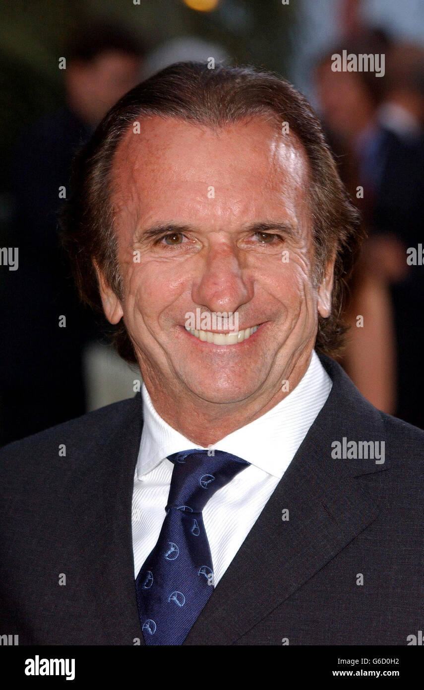 Emerson Fittipaldi attends the Charity Dinner and Auction held before ...