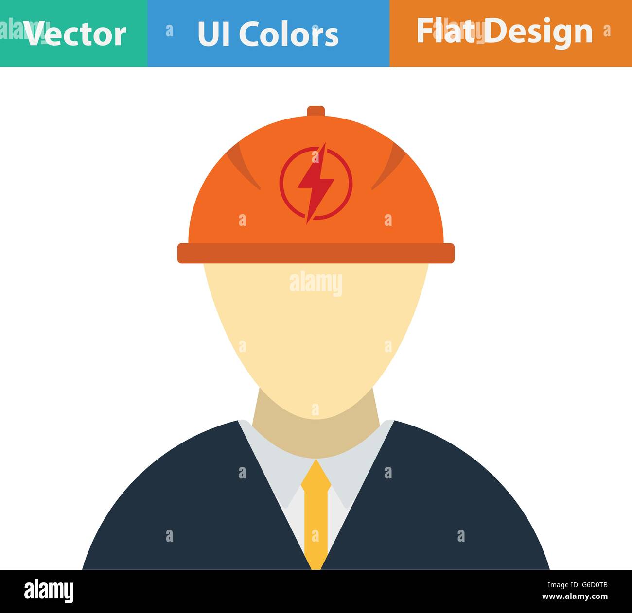 Engineer icon hi-res stock photography and images - Alamy