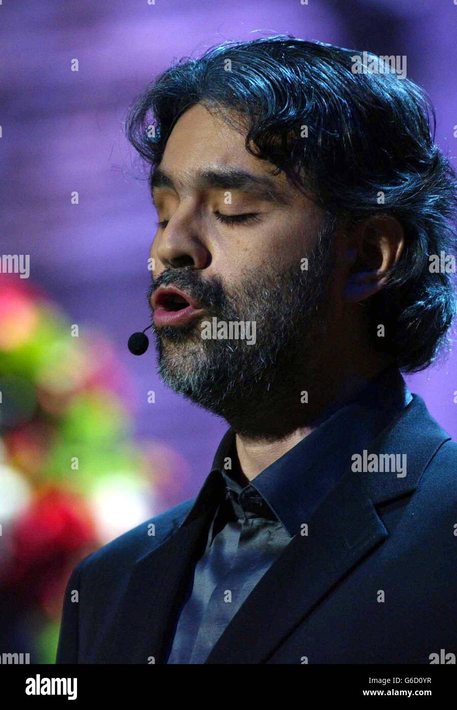 Andrea Bocelli Classical Brit Award Hi Res Stock Photography And Images