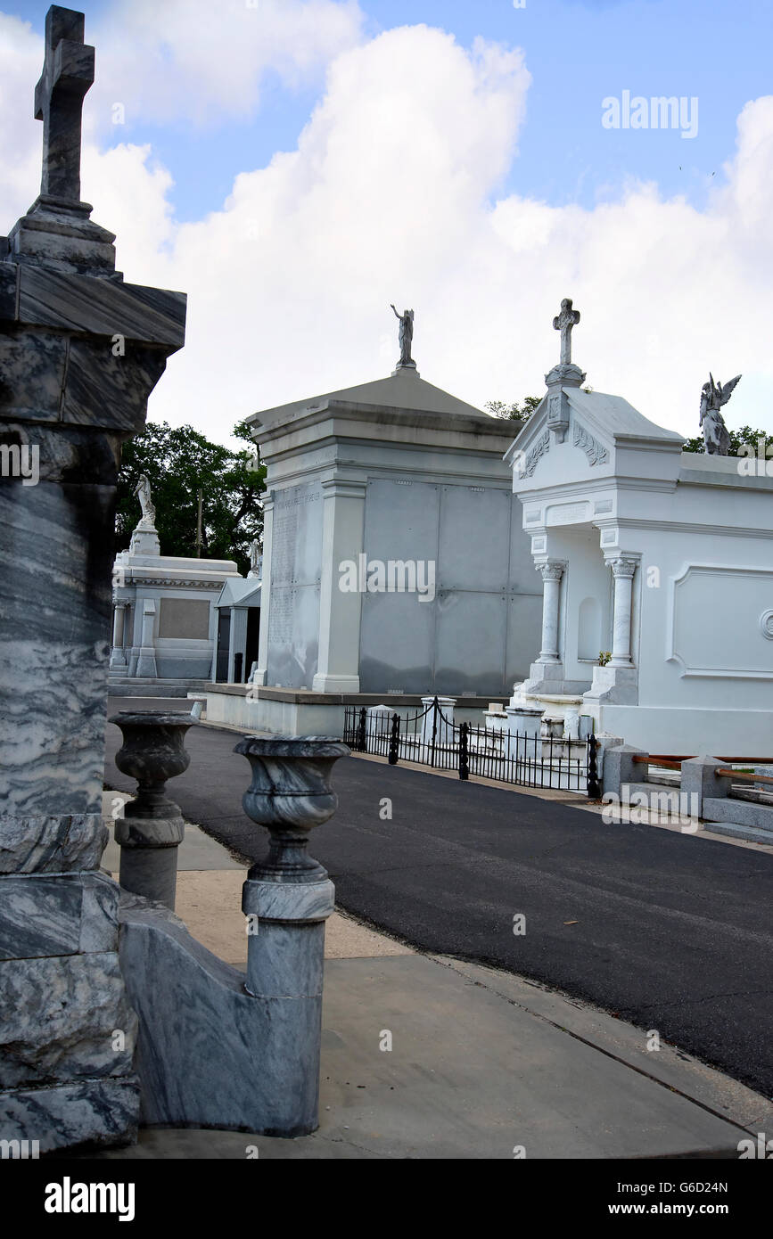 One of the above ground Cemeteries in New Orleans Louisiana USA Stock ...