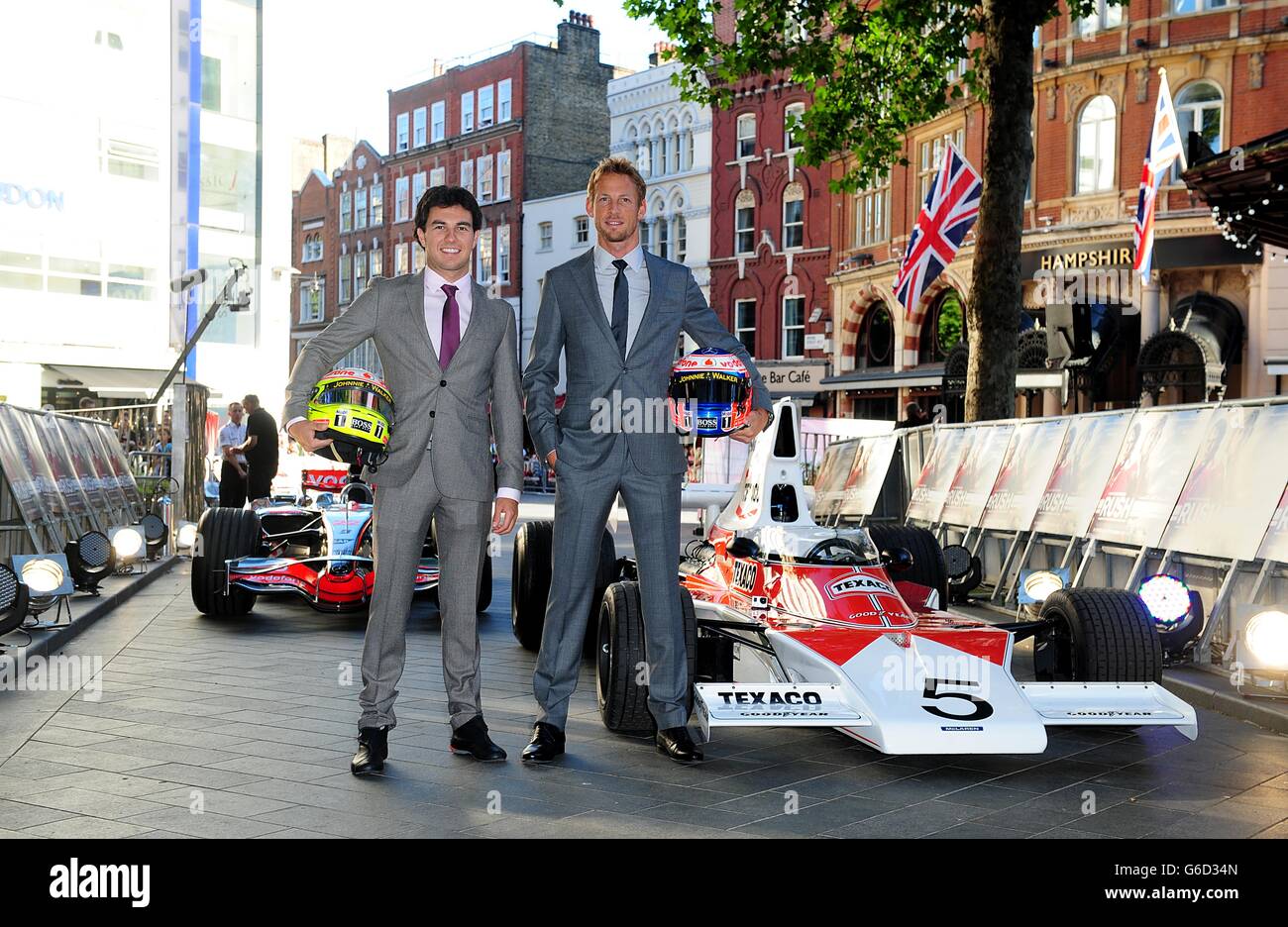 'Rush' Premiere - London Stock Photo - Alamy