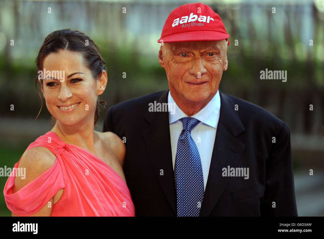 'Rush' Premiere - London. Niki Lauda and Birgit Lauda attend the ...
