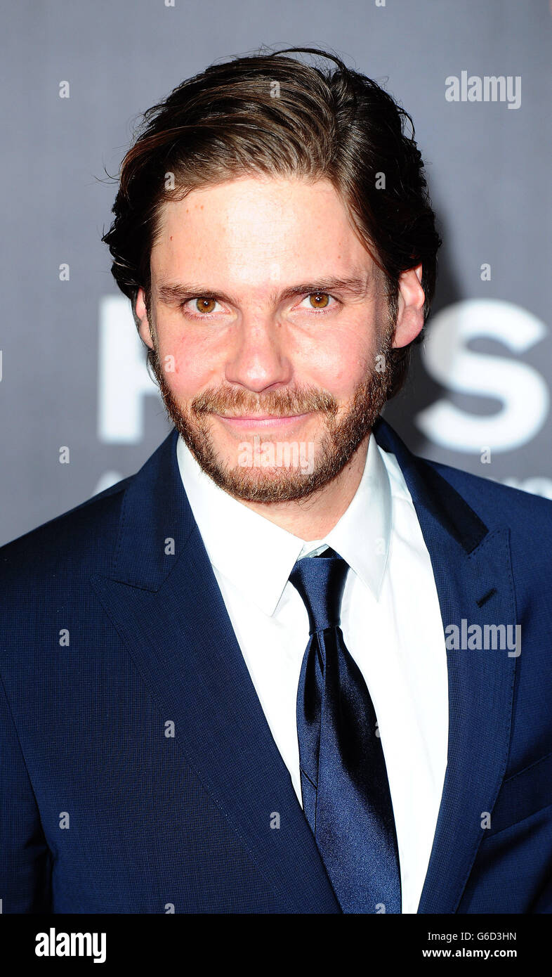 Daniel Bruhl attends the premier of Rush at Odeon Leicester Square ...